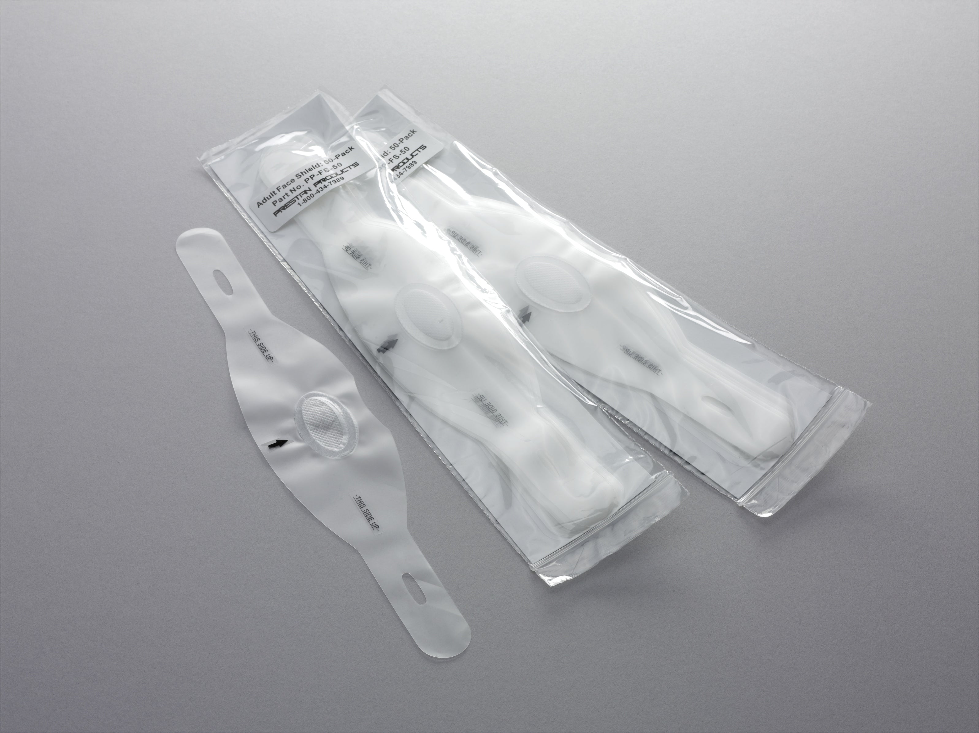 Prestan Professional Adult Face Shields, 50-Pack [SKU: PR00064] – Nasco ...