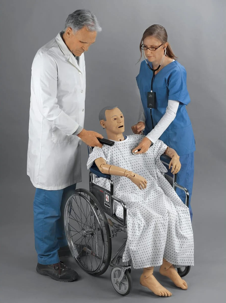 หุ่นฝึกฟังเสียงหัวใจและปอด GERi™ Auscultation Manikin | Nasco Healthcare