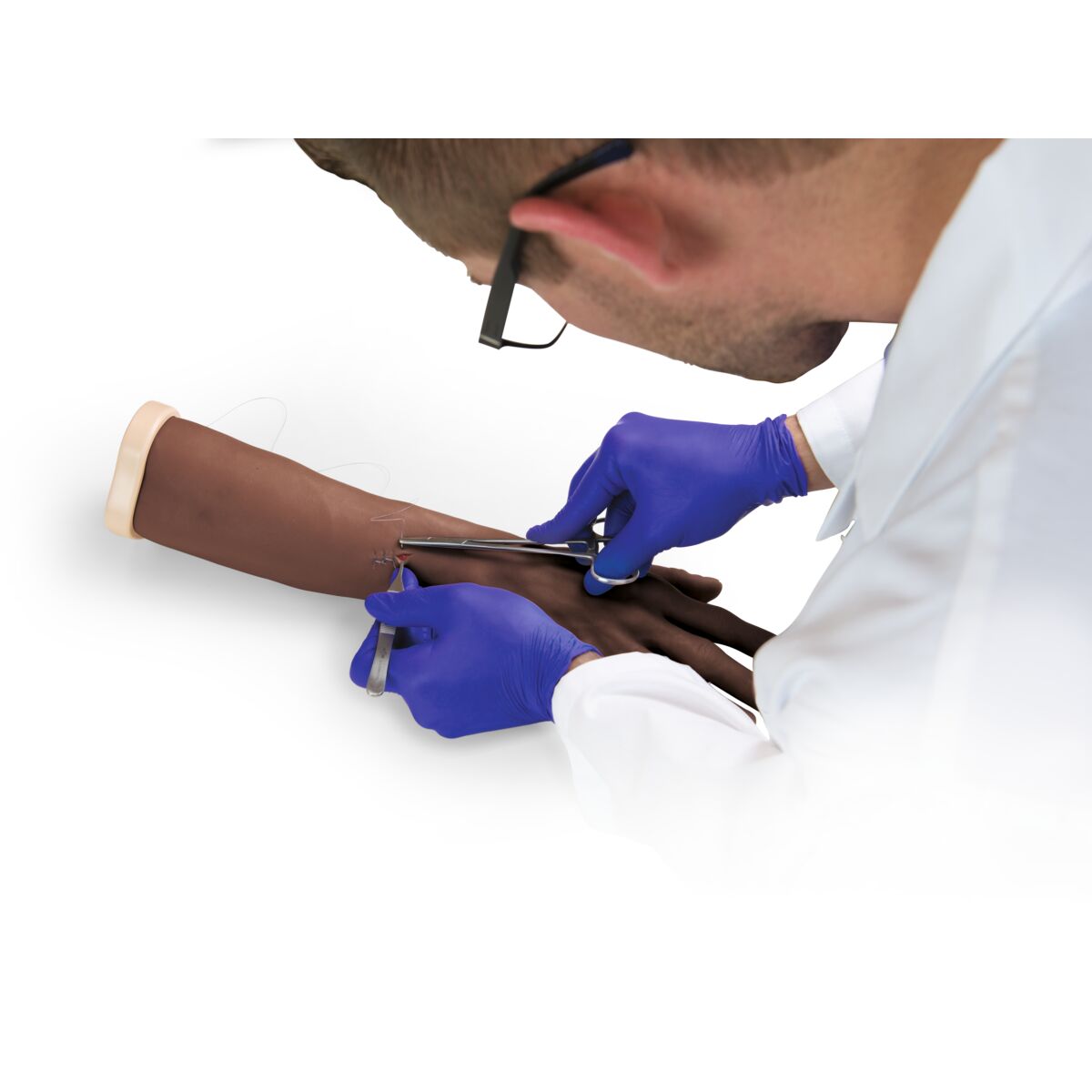 Suture Practice Arm, Dark [SKU: 1023312] – Nasco Healthcare