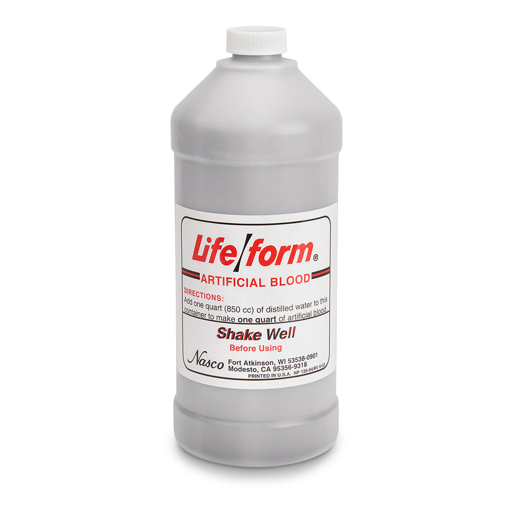 Life/form® Arterial Blood - 1 Quart – Nasco Healthcare