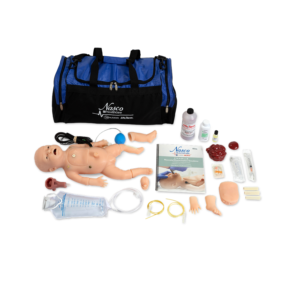 C.H.A.R.L.I.E. Neonatal Resuscitation Simulator – Nasco Healthcare