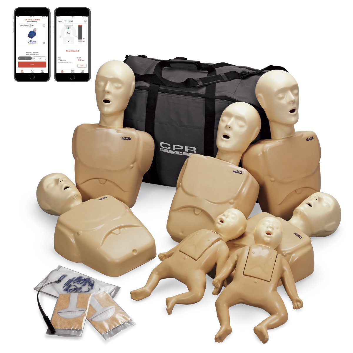 CPR Prompt® Plus Complete TPAK700 7 แพ็คขับเคลื่อนโดย Heartisense® - T ...