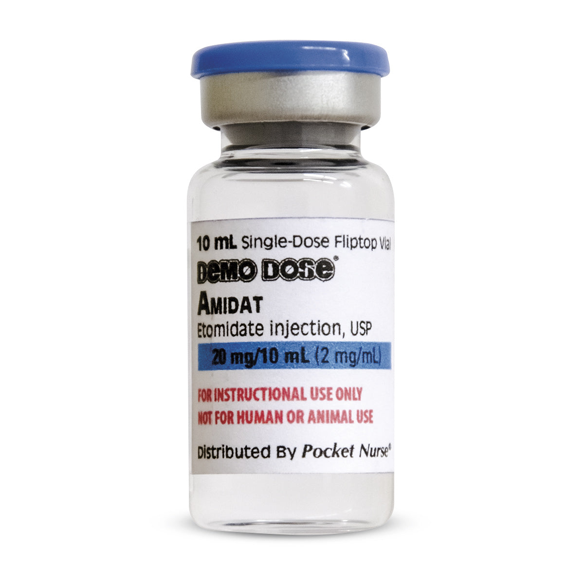 Demo Dose® Amidat Etomidate Injection - 10 ml [SKU: PN01059] – Nasco ...