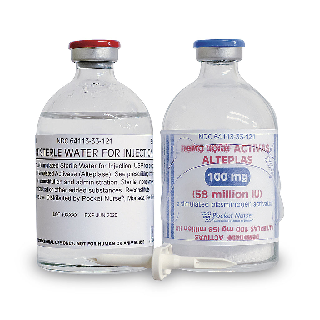 Demo Dose® Activas Alteplas - 100 mg with Spike [SKU: PN01085] – Nasco ...