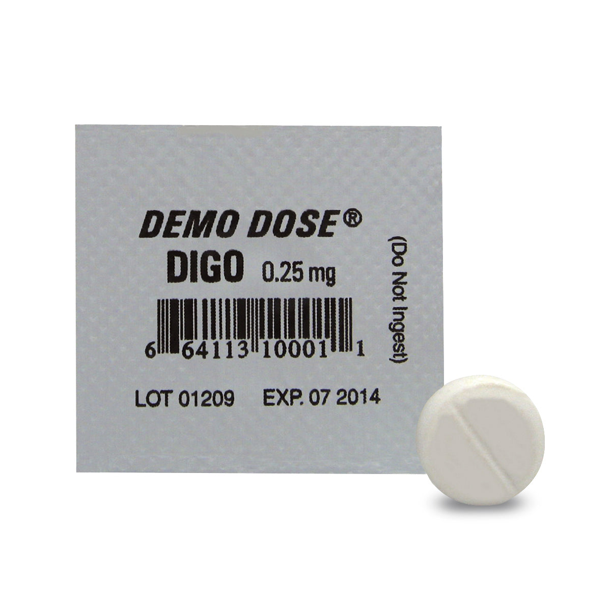 Demo Dose® Oral Medications - Digo - 0.25 mg – Nasco Healthcare