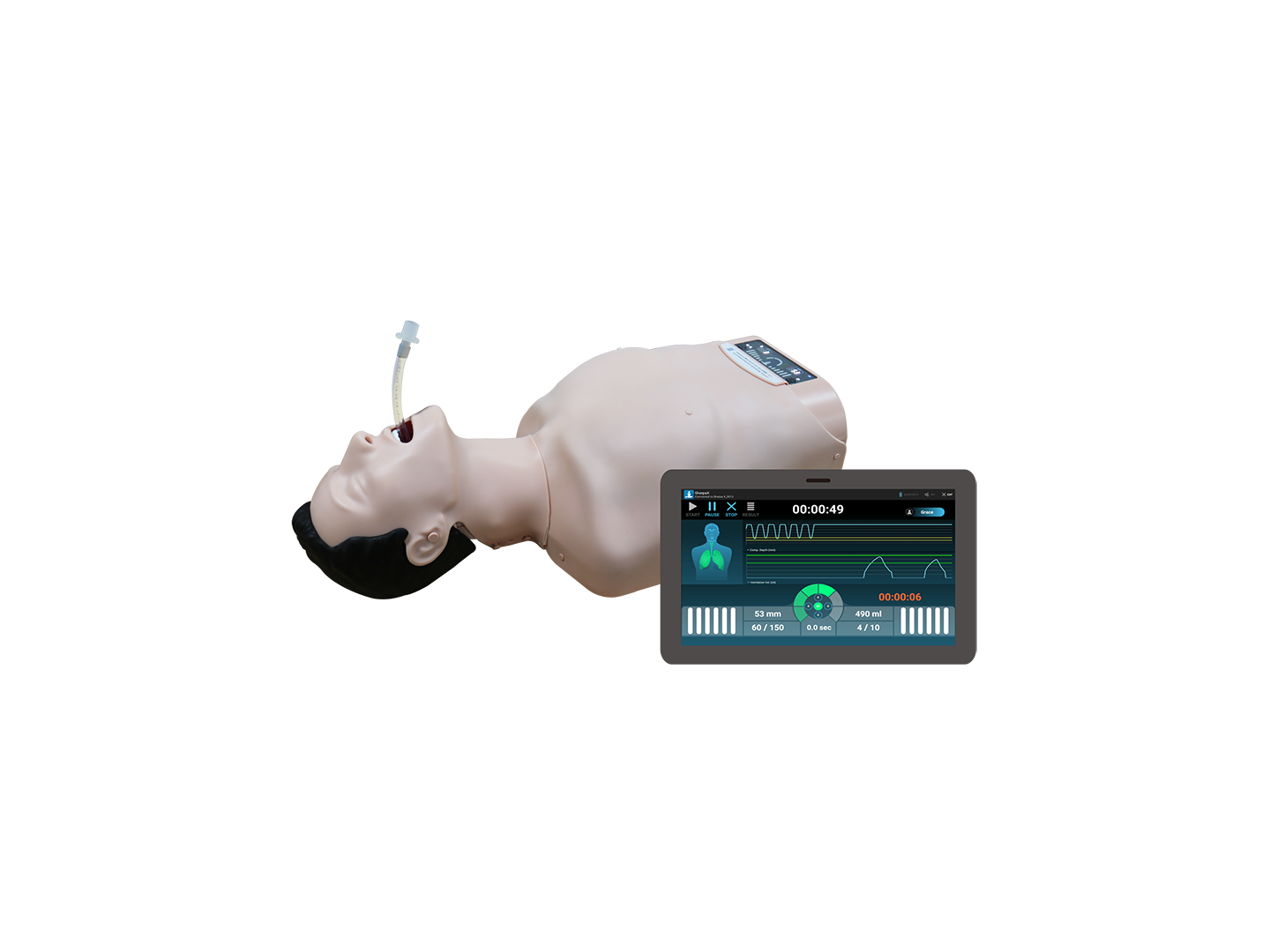SEEM-Air: CPR and Airway Management Training Simulator [SKU: SEEM-AIR ...